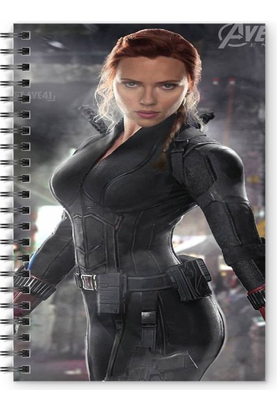 Black Widow Ahşap Kapaklı Mdf Defter TYT882