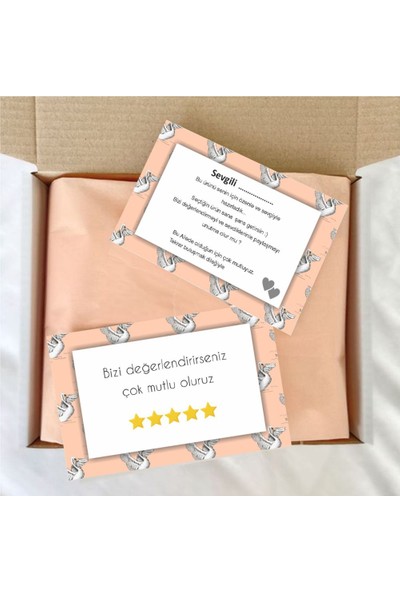 Space Teşekkür Kartı 100 Adet