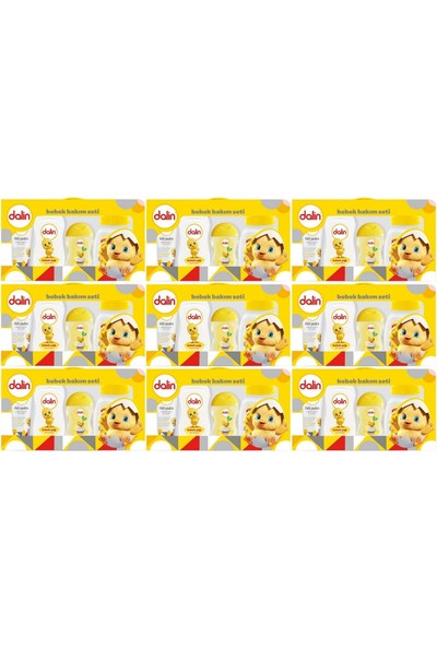 Dalin Bebek Bakım Seti 5 Parça (Kutulu) Yenidoğan Seti (9 Lu Set) Dalin Bebek Bakım Seti 5 Parça (Kutulu) Yenidoğan Seti (9 Lu Set)