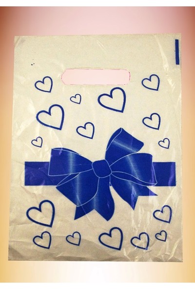 Kentpack Nazar Boncuk Baskılı Elgeçme Poşet (100 Adet)