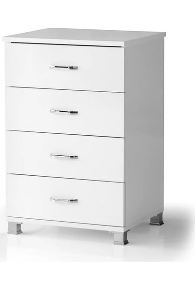 Yunuslar Home Yüksek Şifonyer Beyaz