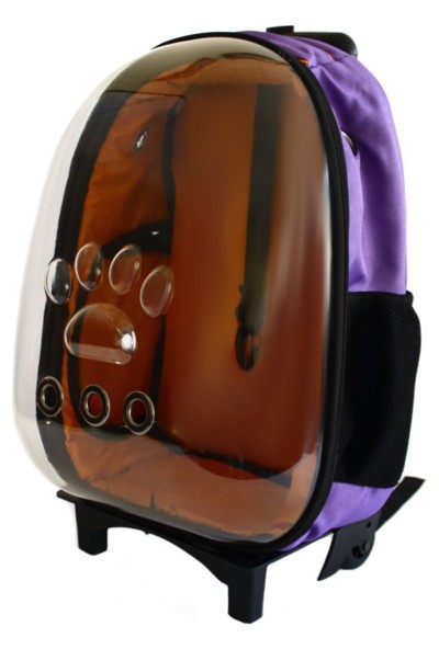 Sadık Ticaret Astronot Kedi Köpek Taşıma Çantası Mor