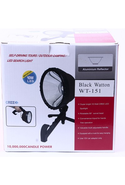 Blackwatton WT-151 Oto Büyük Feneri