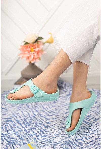 Muggo Pisa Kadın Günlük Parmak Arası Terlik