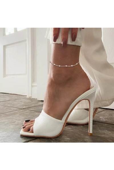 Takıconcept Zincir Halhal Gümüş Renk Kararmaz Takıconcept Zincir Halhal Gümüş Renk Kararmaz