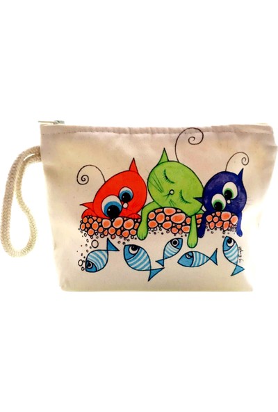 Keskin Color 13X17 Desenli Bez Çanta Keskin Color 13X17 Desenli Bez Çanta