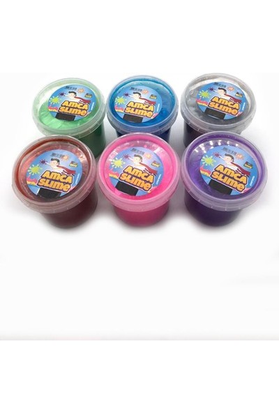 Okfis Slime Oyun Jeli 6 Renkli Metalik Eğitici Oyun Seti Okfis Slime Oyun Jeli 6 Renkli Metalik Eğitici Oyun Seti
