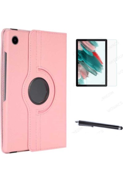 Wowlcraft Wowlery Samsung Galaxy Tab A8 10.5 SM-X200 SM-X205 Birebir Uyumlu Dönebilen Kılıf + Ekran Koruyucu + Kalem Wowlcraft Wowlery Samsung Galaxy Tab A8 10.5 SM-X200 SM-X205 Birebir Uyumlu Dönebilen Kılıf + Ekran Koruyucu + Kalem