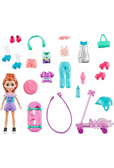 Polly Pocket Spor Yapıyor Oyun Setleri Polly Pocket Spor Yapıyor Oyun Setleri