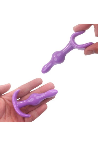 Joytoy Silikon Anal Tıpa Vajinal Dildo Plug Mor S Size Joytoy Silikon Anal Tıpa Vajinal Dildo Plug Mor S Size