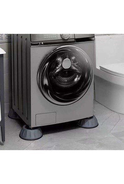 Çamaşır Makinesi Kayma ve Titreşim Engelleyici Aparatlar 4 Lü Set Çamaşır Makinesi Kayma ve Titreşim Engelleyici Aparatlar 4 Lü Set
