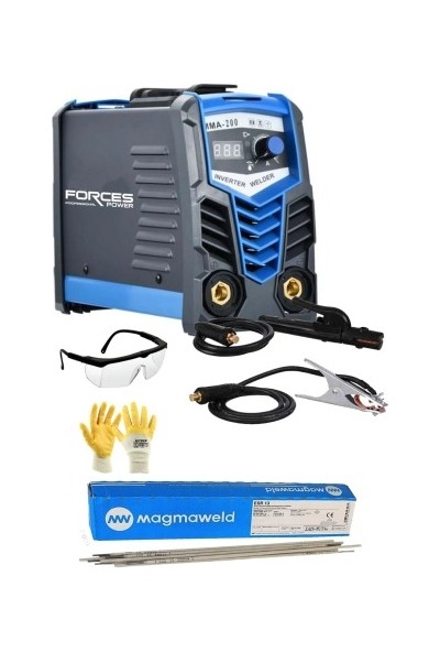 Forces Power Germany Technology Çift Kartlı 201 Amper Invertör Kaynak Makinası +Magmaweld Elektrod Hediye Forces Power Germany Technology Çift Kartlı 201 Amper Invertör Kaynak Makinası +Magmaweld Elektrod Hediye