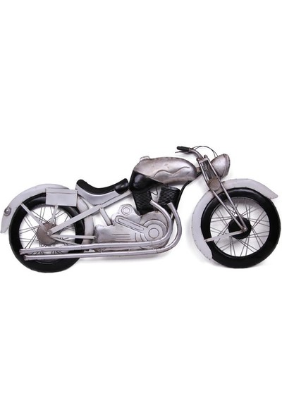 Tazador Motorsiklet Pano Vintage Dekoratif Hediyelik