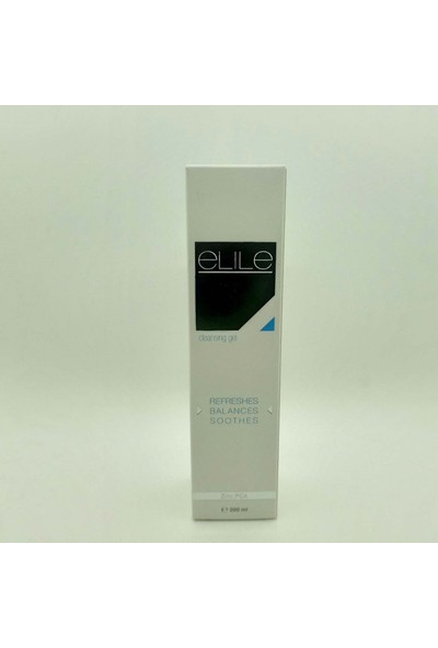 Elile Facial Cleansing Gel - Akneye Meyilli Ciltler Için Özel Formüle Edilmiş Yüz Temizleme Jeli / 200 ml Elile Facial Cleansing Gel - Akneye Meyilli Ciltler Için Özel Formüle Edilmiş Yüz Temizleme Jeli / 200 ml