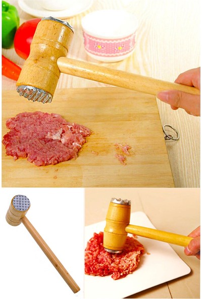 Çerçi Dede Iki Taraflı Et Döveceği ve Et Yumuşatıcı Çekiç