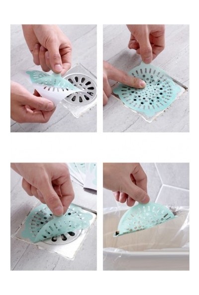 Beren Boutiqat Tek Kullanımlık Yapışkanlı Banyo Gideri Koruyucu 10 Adet Beren Boutiqat Tek Kullanımlık Yapışkanlı Banyo Gideri Koruyucu 10 Adet