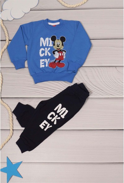 Anne Bebe 300M - Bebek Takım Mavi