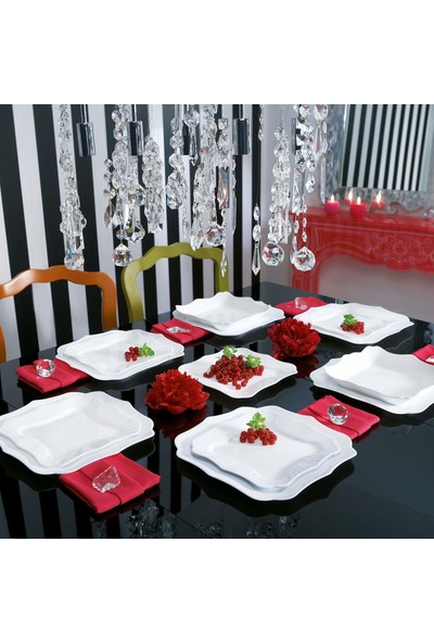 Luminarc Authentic 18 Parça Yemek Takımı - Beyaz