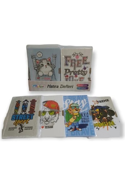 Mcolor Hatıra Anı Defteri Kilitli 14 x 20 cm