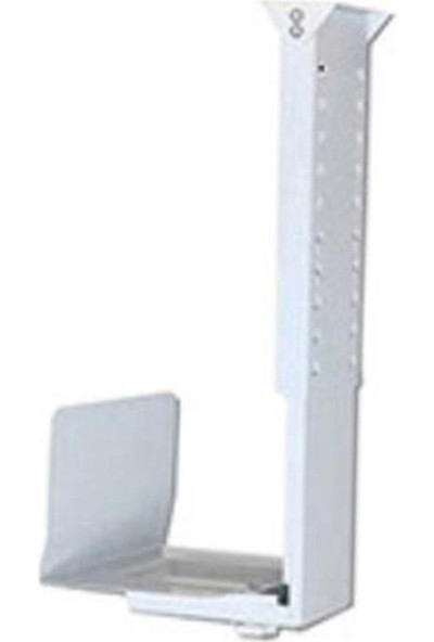 Oliver Bilgisayar Kasası Tutucu Masa Altında 2.45MM Kalınlıkta Çelik Pişirme Vernish Okul Beyaz Için