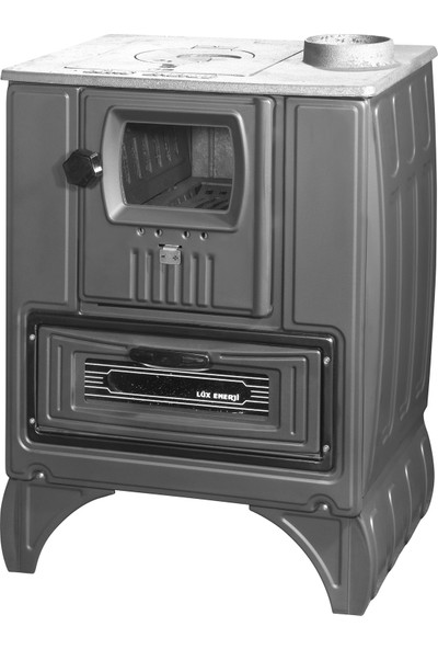 Lüks Enerji Karadeniz Mat Camlı Dik Kuzine