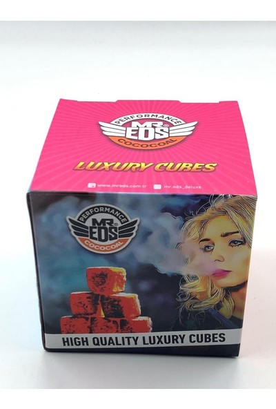 Mr Eds Cococoal 26 mm Nargile Kömürü Mr Eds Cococoal 26 mm Nargile Kömürü