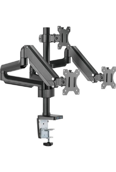 Twisted Minds Alüminyum Gaz Yaylı Üçlü Monitör Kolu