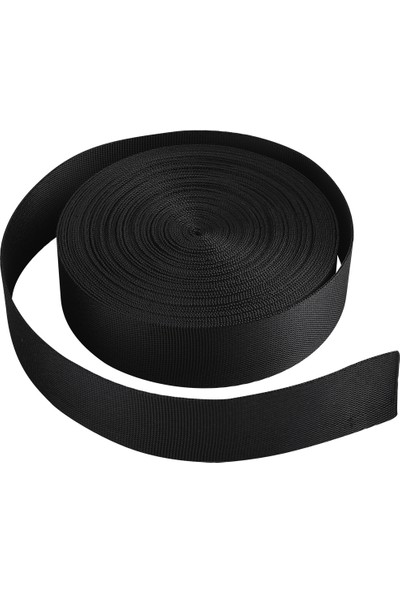 Catteo 10 Yards Renkli Paketleme Bandı - Siyah 2.5cm Catteo 10 Yards Renkli Paketleme Bandı - Siyah 2.5cm