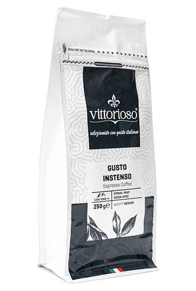 Vittorioso Gusto Instenso Espresso Çekirdek Kahve