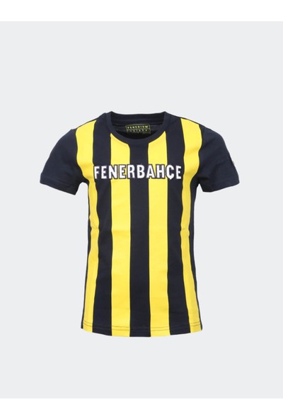 Fenerium Çocuk Tribün Çubuklu T-Shirt