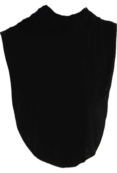 Boneci Tesettür Penye Boyunluk Siyah