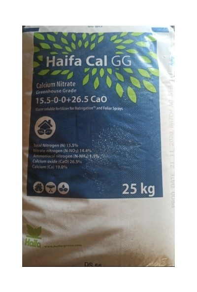 Mert Haifa Cal Gg - Kalsiyum Nıtrat 25LT Mert Haifa Cal Gg - Kalsiyum Nıtrat 25LT