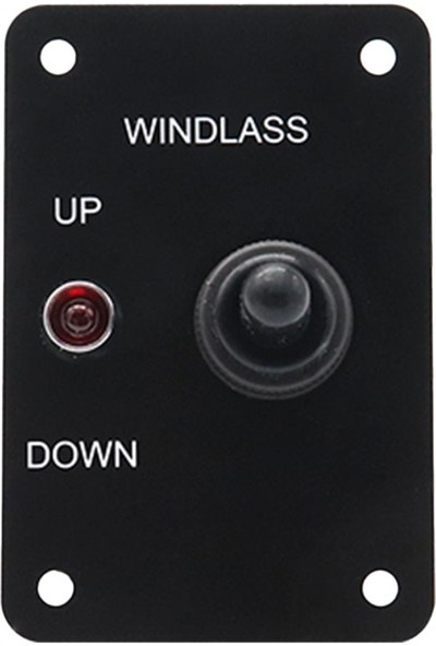 Cuticate Çapa Ön Cam Aşağı Yukarı Geçiş Anahtarı Paneli Ile LED Göstergesi 12 V (Yurt Dışından)