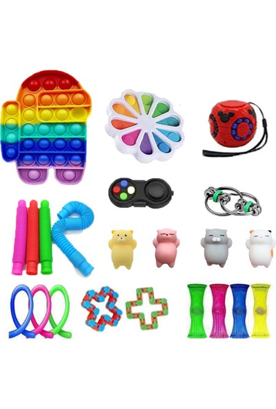 Allfun 22 Adet Stres Oyuncağı (Yurt Dışından) Allfun 22 Adet Stres Oyuncağı (Yurt Dışından)