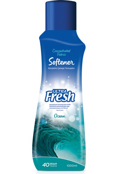 Ultra Fresh Çamaşır Yumuşatıcısı Okyanus 1000 ml