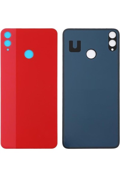Girex Teknoloji Huawei Honor 8x (JSN-L21) Arka Pil Batarya Kapağı Kırmızı