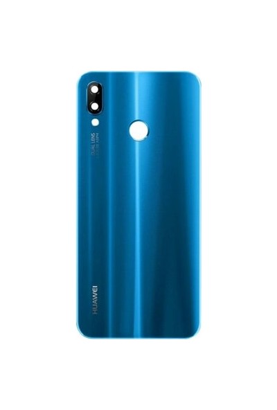 Girex Teknoloji Huawei P20 Lite (Ane-Lx1) Cam Lensli Arka Pil Batarya Kapağı Mavi Girex Teknoloji Huawei P20 Lite (Ane-Lx1) Cam Lensli Arka Pil Batarya Kapağı Mavi