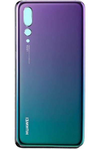 Girex Teknoloji Huawei P20 Pro (CLT-L09) Arka Pil Batarya Kapağı Mor