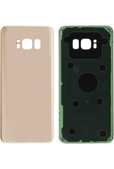 Girex Teknoloji Samsung Galaxy S8+ Plus (SM-G955F) Arka Pil Batarya Kapağı Gold Girex Teknoloji Samsung Galaxy S8+ Plus (SM-G955F) Arka Pil Batarya Kapağı Gold