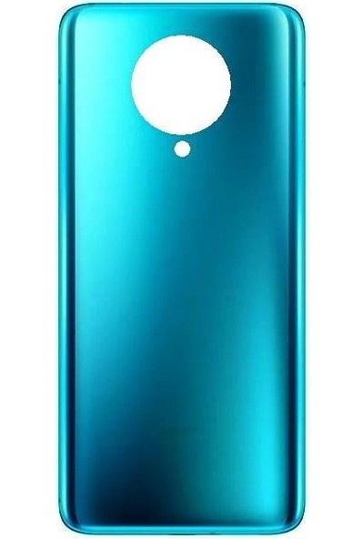 Girex Teknoloji Pocophone Poco F2 Pro Arka Pil Batarya Kapağı Kapak Redmi Yazılı Mavi