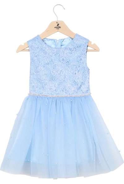 Masho Trend İncili Dantelli Kız Çocuk Abiye Mezuniyet Elbisesi Masho Trend İncili Dantelli Kız Çocuk Abiye Mezuniyet Elbisesi