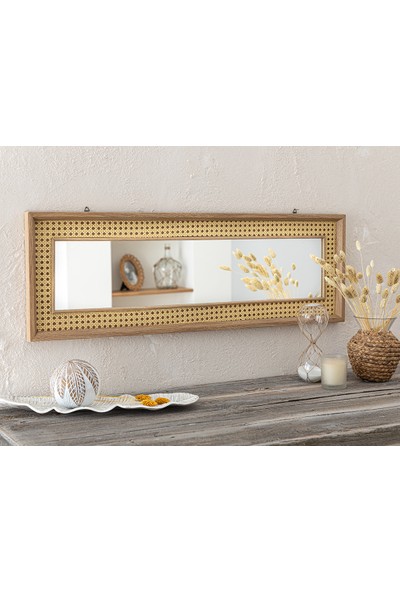 English Home Hazeran Ayna 30X90 cm Kahve