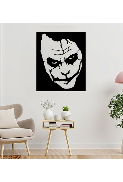 Qayra Dekor Joker Dekoratif Ahşap Tablo