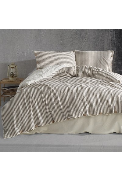 Macas Home Chance Pamuklu Ipliği Boyalı Yıkamalı Battal Boy Nevresim Takımı 240*220 Macas Home Chance Pamuklu Ipliği Boyalı Yıkamalı Battal Boy Nevresim Takımı 240*220