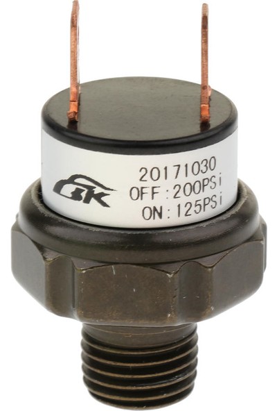 Hava Kompresörü Için Basınç Kontrol Anahtarı Vanası Alüminyum Alaşım 125-200PSI Hava Kompresörü Için Basınç Kontrol Anahtarı Vanası Alüminyum Alaşım 125-200PSI