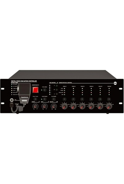 Cmx EVAC-240 Acil Anons Sistemi Kontrol Amplifikatörü 240W Cmx EVAC-240 Acil Anons Sistemi Kontrol Amplifikatörü 240W