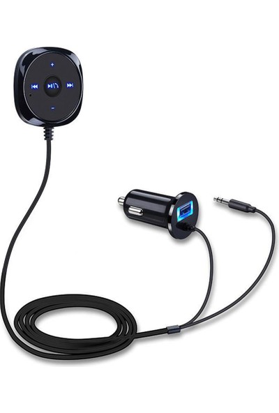 HYBDL Bluetooth Araç Kiti Bluetooth Alıcısı, Bluetooth Eller Serbest Ses Adaptörü Dahili Mikrofon Havalandırma Klipsi, 2.1A USB Araç Şarj Cihazı (Yurt Dışından) HYBDL Bluetooth Araç Kiti Bluetooth Alıcısı, Bluetooth Eller Serbest Ses Adaptörü Dahili Mikrofon Havalandırma Klipsi, 2.1A USB Araç Şarj Cihazı (Yurt Dışından)