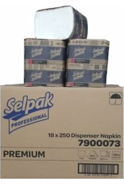 Selpak Dispenser Peçete 250'LI x 18 Paket Selpak Dispenser Peçete 250'LI x 18 Paket