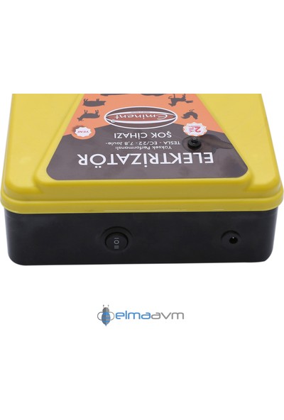 Eminent Eminent Ec 977 Elektrizatör Elektrikli Çit 2.1 Adaptör Girişi Eminent Eminent Ec 977 Elektrizatör Elektrikli Çit 2.1 Adaptör Girişi