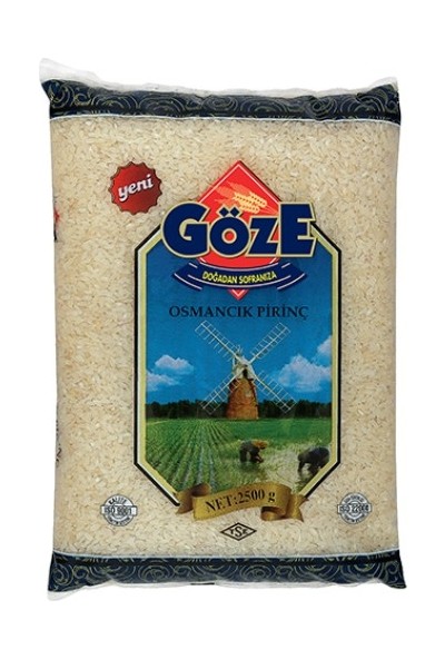 GÖZE Osmancık Pirinç 1 kg x 5 GÖZE Osmancık Pirinç 1 kg x 5